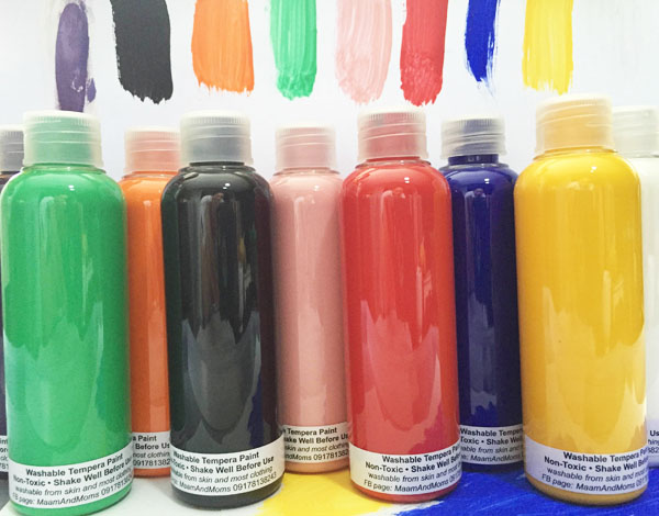 100ml Non Toxic And Washable Tempera Paints Ma am And Mom s